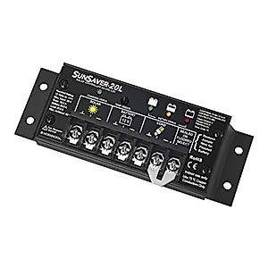 MORNINGSTAR SS-20L-12V SunSaver 20 A with LVD 12 V 100% Duty Cycle -40 to 85ºC Solar Controller - 1 item(s)