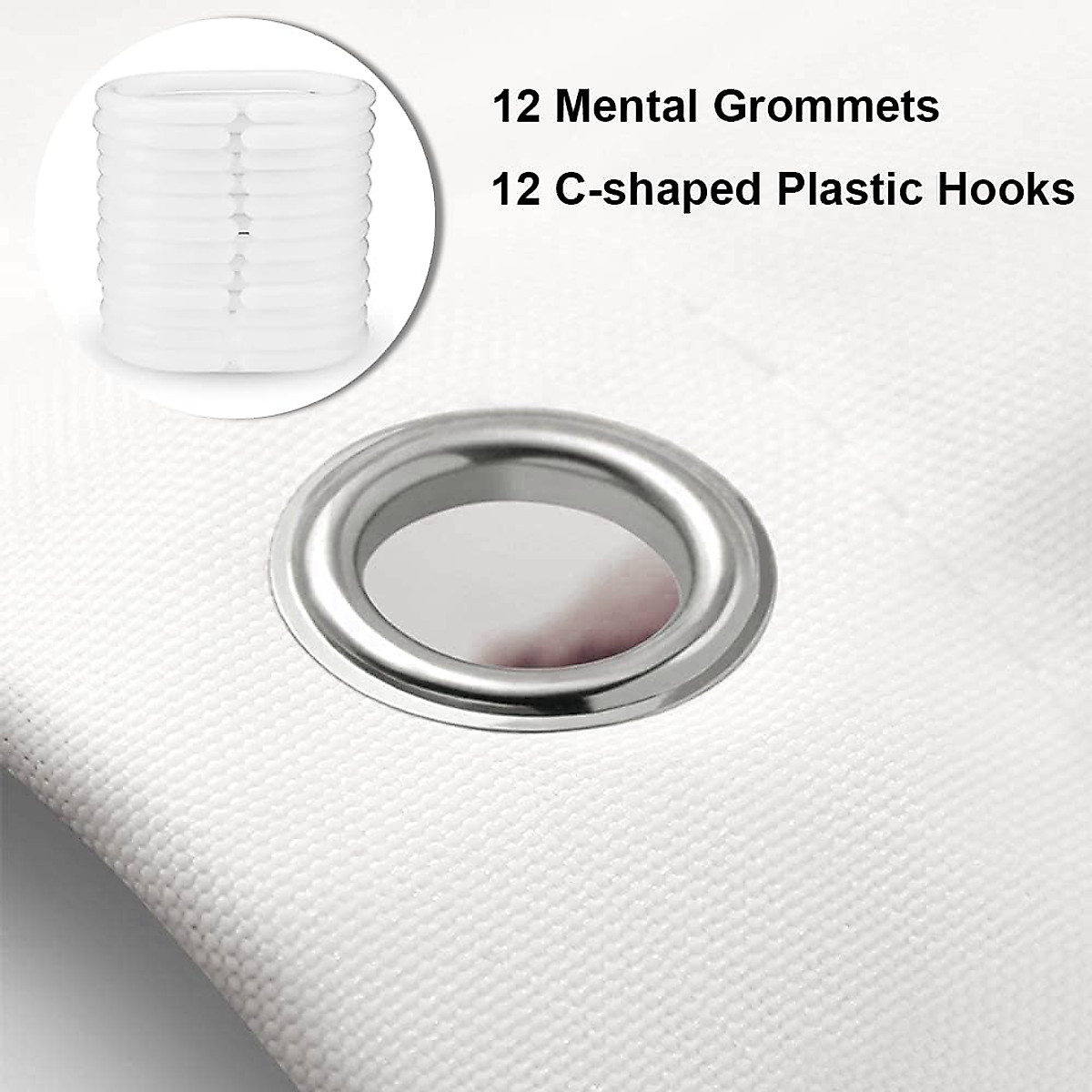 OTRANTO Beach Shower Curtain Blue Teal Sea Pink Flamingo Bath Curtain Tropical Theme Pink Blue Bathroom Decor Set Machine Washable Waterproof Fabric 72 x 72 Include Hooks