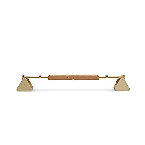 Avenlur Willow Rainbow Seesaw and Balance Beam: Montessori and Waldorf Inspired Gym Equipment for Toddlers & Kids (2-4 yrs), up to 110lbs! Enhance Balance & Coordination with Indoor Play Fun!