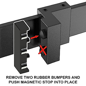 Magnetic Stop for Barn Door