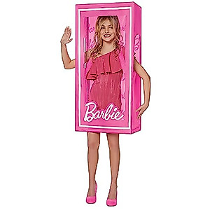 Spirit Halloween Kids Barbie Box Costume | Officially licensed | Barbie Movie | Mattel | Barbie Box Outfit | 3D Costume - One Size