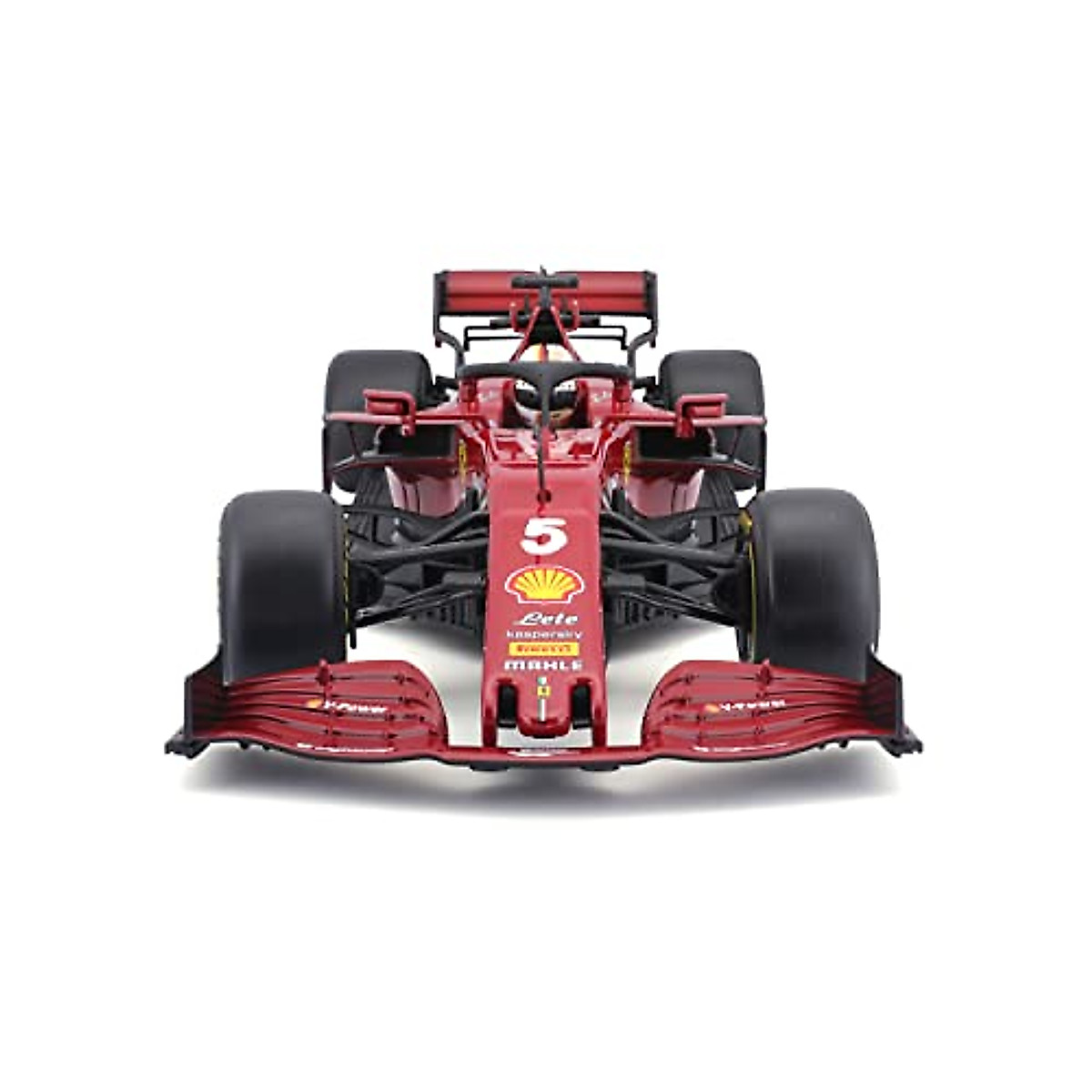 HNW 1/18 Bburago Model Car for 2020 SF1000 F1 5# Sebastian Vettel Diecast Model Car Official Formula 1 for Unisex Adult