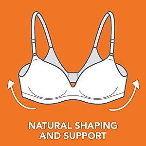 Warner's Women's Cloud 9 Super Soft Wireless Lightly Lined Comfort Bra 1269, Sand Shell, 38B