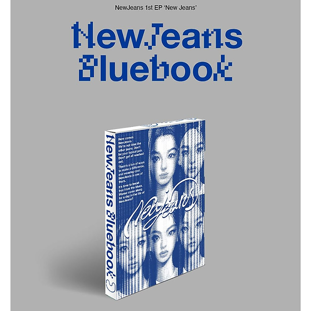 NewJeans - NewJeans 1st EP 'New Jeans' Bluebook ver. CD (NEWJEANS ver.)