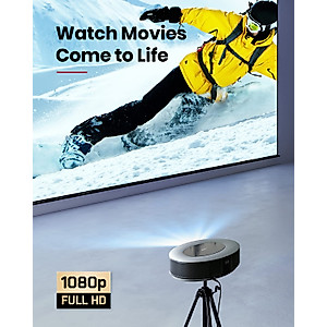 Anker Nebula Cosmos 1080p Video Projector with stand, Fits All Nebula Projectors