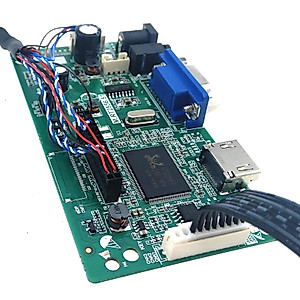 LP156WF6 eDP LCD Panel Control Board Driver Kit 1080P VGA HDMI Video 3.5mm Audio Input