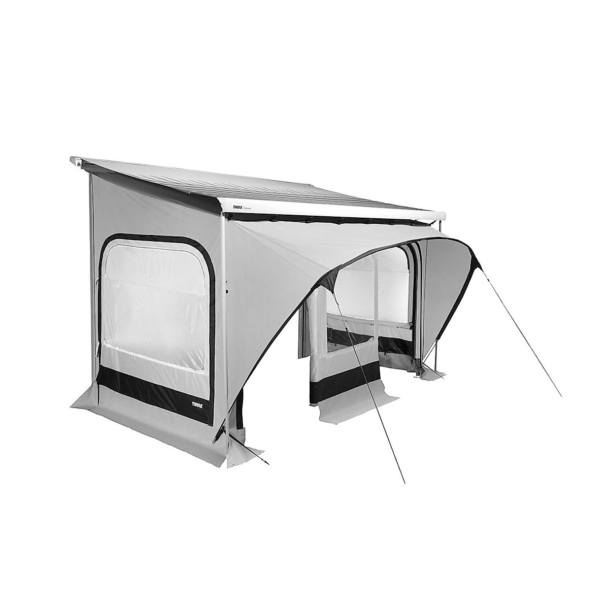 Thule QuickFit Awning Tent, 2.60 m (Medium)-Silver