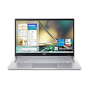 Acer Swift 3 SF314-512T-56CT Thin & Light Laptop | 14" FHD Touch | Intel Core i5-1240P | Intel Iris Xe Graphics | 16GB LPDDR4X | 512GB SSD | Intel Wi-Fi 6E | Backlit Keyboard | Windows 11