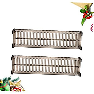 CHILDWEET 2pcs Dresser Drawer Underwear Drawer Dresser Divider Storage Organizer Separator Dresser Drawers Sock Drawer Storage Dividers for Drawers Drawer Divider Drawer DIY Divider Storage