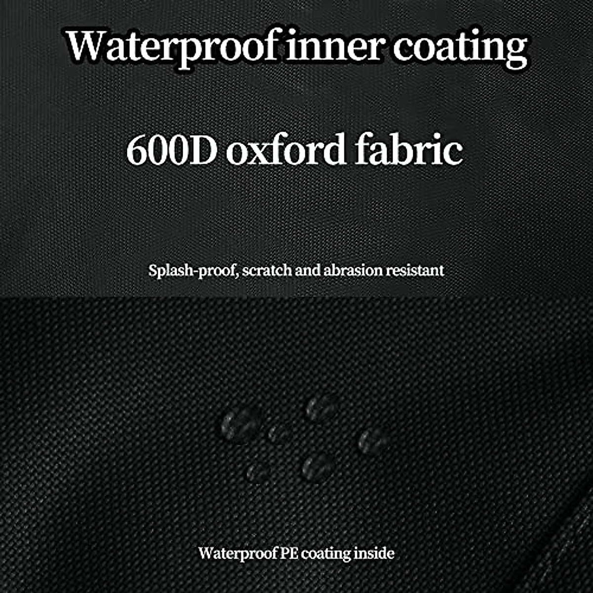 WOOHA 90L Large laundry basket,Collapsible laundry hamper, Tall Clothes Baskets Folding Washing Bin Foldable Fabric Hamper Bags for Bedroom, Closet,Bathroom,College,laundry bag, black