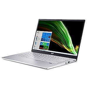 Acer Swift 3 Thin & Light Laptop | 14" Full HD IPS 100% sRGB Display | AMD Ryzen 7 5700U Octa-Core Processor | 8GB LPDDR4X | 512GB NVMe SSD | WiFi 6 | Backlit KB | FPR | Amazon Alexa | SF314-43-R2YY