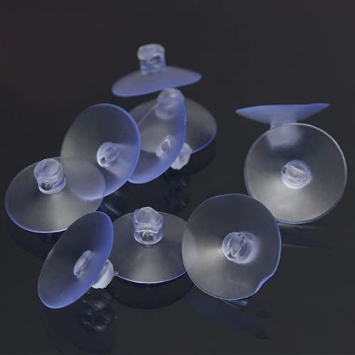 10pcs Strong Suction Cup Transparent Suction Cup Wall Hooks Hanger for Kitchen Bathroom Window Sucker Wall Hangers Fashion
