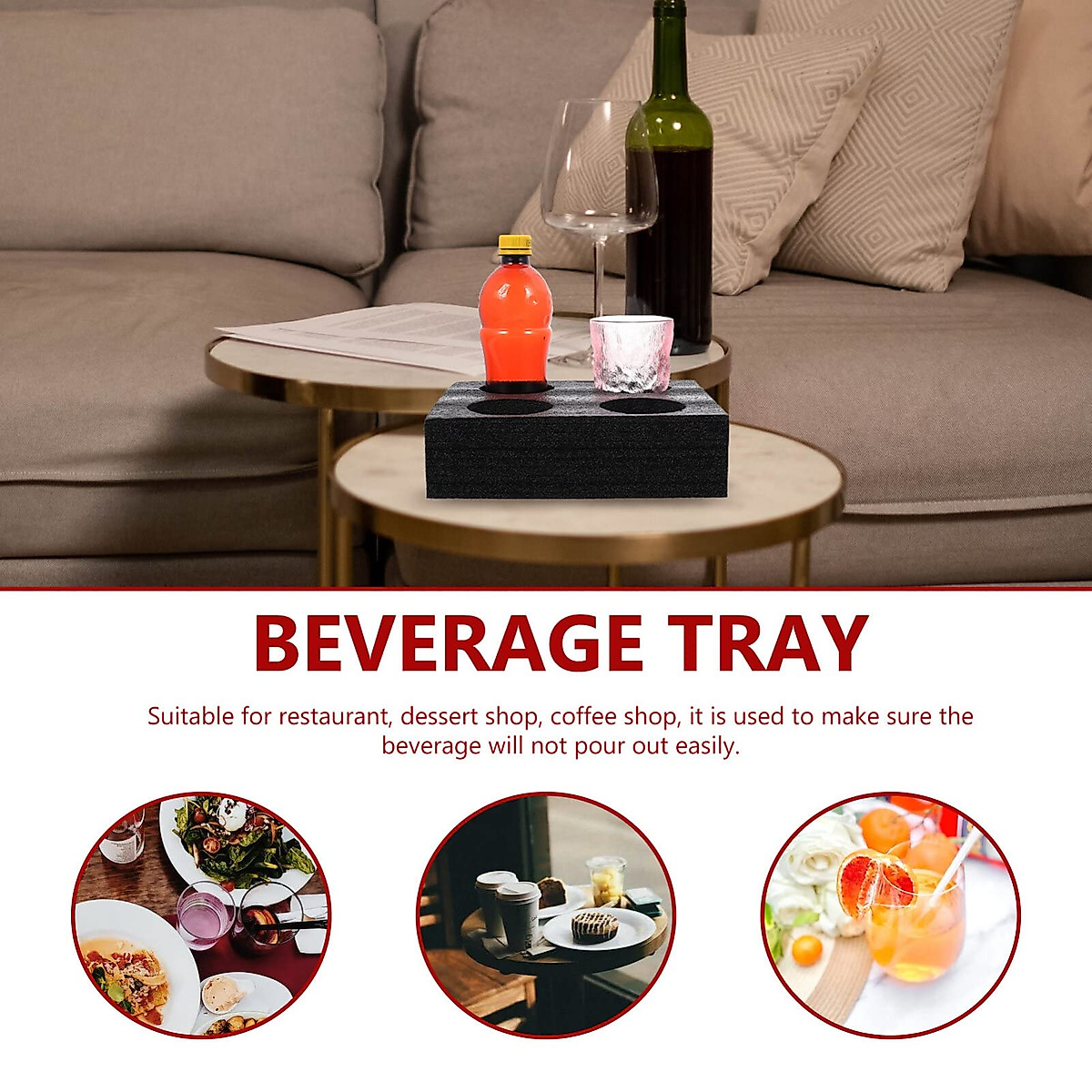 STOBAZA 2pcs Cola Milk Tea Cup Saucer Outdoor Cup Pearl Cotton Water Cup