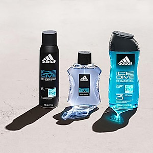 adidas Ice Dive After Shave for Men, 3.3 fl oz