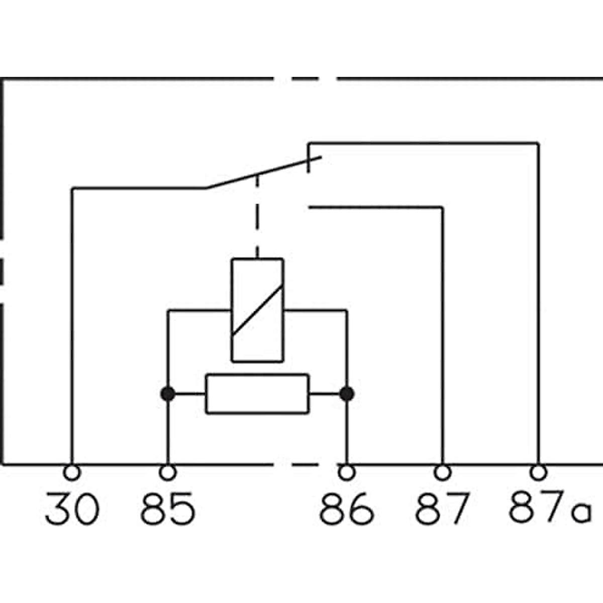 HD Switch Waterproof Relay w/LED Indicator Replaces Hella 4RD-960388-31 - 4RD-960 388-22 - 4RD-960 388-06 - 4RD96038831-4RD96038822-4RD96038806 12VDC