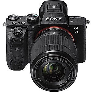 Sony a7 II Full-Frame Alpha Mirrorless Digital Camera a7II ILCE-7M2/K with FE 28-70mm F3.5-5.6 OSS Lens Kit and Deco Gear Professional Photo Video Camera Case 2X Extra Battery Power Editing Bundle