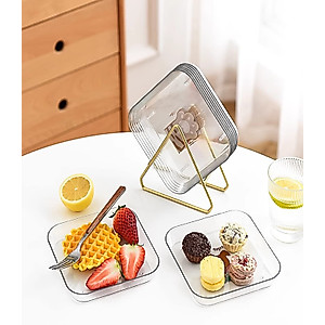 KITLAB Kitchen Organizer Rack, Dish Racks for Kitchen Counter, Drying Racks Holder for Cork Trivets, Dishes and Plates