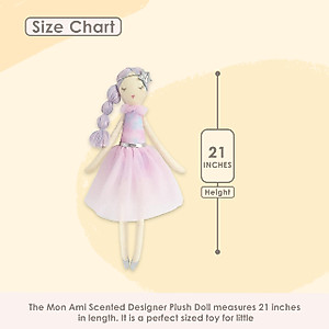 MON AMI Candy Scented Designer Plush Doll – 21”, Fun Adorable Stuffed Toy Gift for Kids of All Ages, Use as Toy or Room Décor