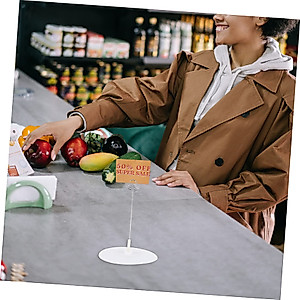 Kisangel 30pcs Prom Wedding Holder Name Ring Card Clips Bouquet Paper Holders Topper Photo Office Birthday Silver Clamp Decorative Picture Table Note Number Decor Accessories Pick Cake