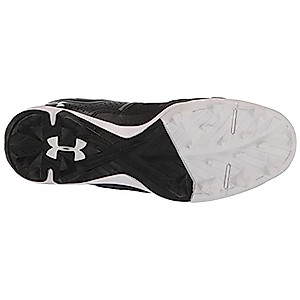 Under Armour Women's Glyde RM Softball Shoe, Black (001)/Black, 8.5