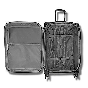 Samsonite Saire LTE Softside Expandable Luggage with Spinners | Black | 3PC  (CO/MED/LG)