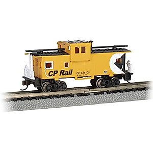 Bachmann Trains - 36’ Wide Vision Caboose - CP Rail #434109 - N Scale