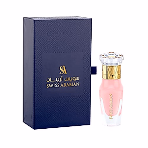 Swiss Arabian Pink Musk For Unisex - Luxury Products From Dubai - Long Lasting Personal Perfume Oil - A Seductive, Exceptionally Made, Signature Fragrance - The Luxurious Scent Of Arabia - 0.4 Oz