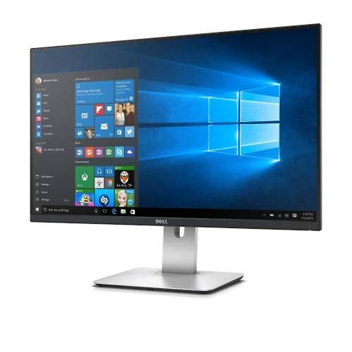 DELL UltraSharp U2715H 27" Wide Quad HD IPS Matt Black,Silver computer monitor