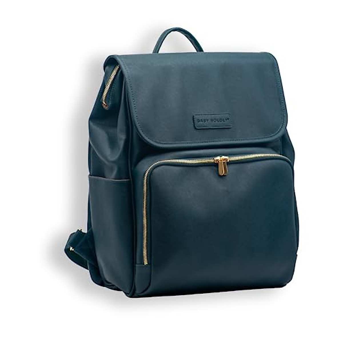 Diaper Bag Backpack for Mom Vegan Leather Diaper Bag with Changing Pad and Cosmetic Pouch, Durable Diaper Bag Backpack (Bourbon)