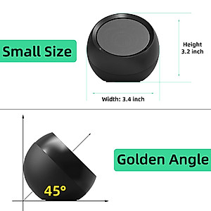 XKX Computer Speakers for Desktop, PC Speakers for Laptop, Small USB-Powered External Speakers with Hi-Fidelity Stereo Sound, Direct Volume Control, Plug-n-Play