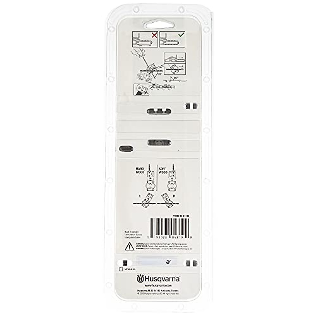 Husqvarna kit Chainsaw Chain File, Silver