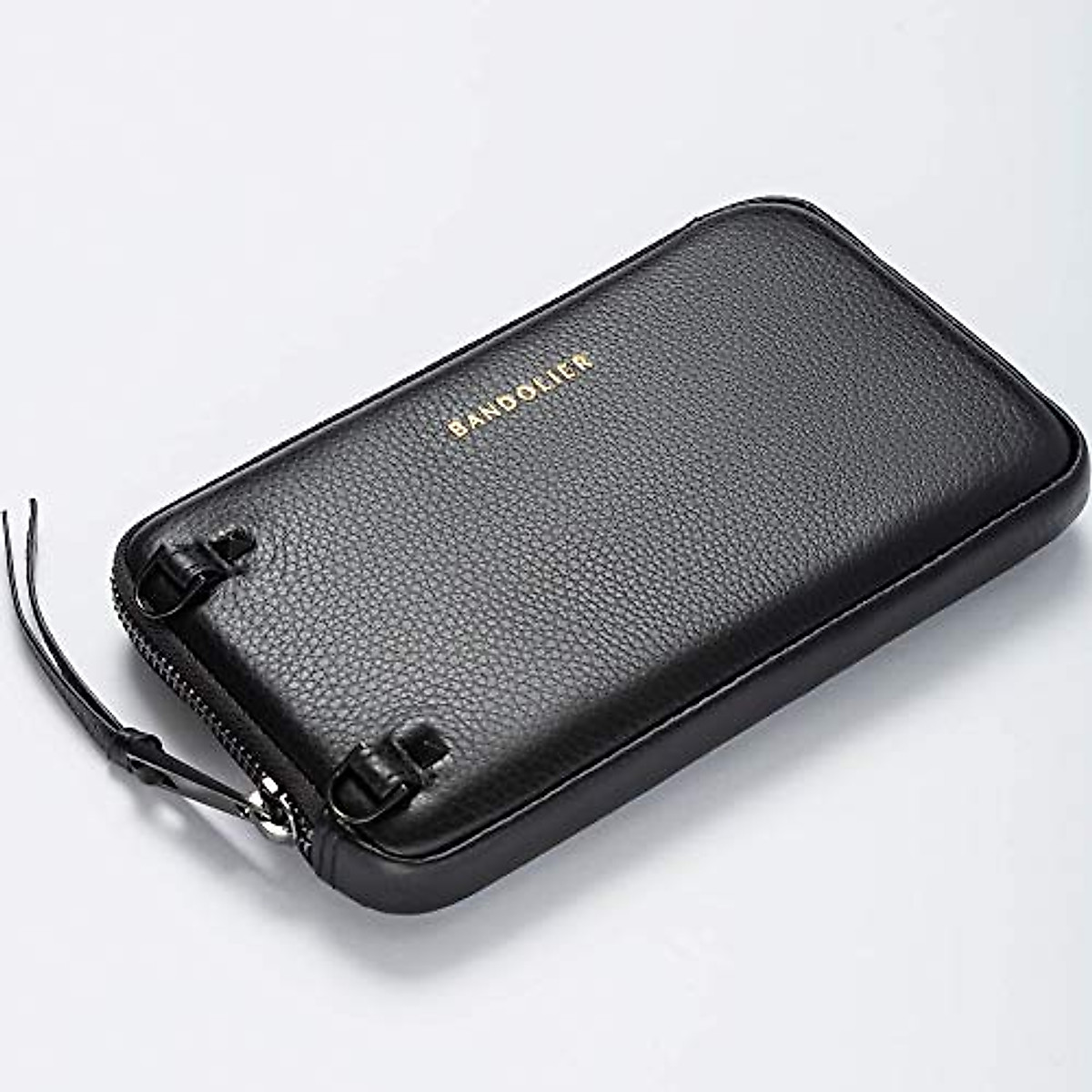 Bandolier Expanded Zip Pouch - Black/Pewter - Phone Case & Strap Sold Separately