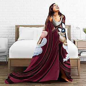 Taz-Mania Blanket Super Soft Throw Blankets for Sofa Bedding Living Kids Adults 80"X60" Inch