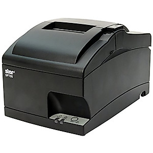 Star Micronics SP742MBi2 Bluetooth Impact Receipt Printer with Auto-cutter, Internal Power Supply, and Auto Connect for iOS - Gray (Renewed)