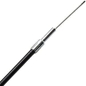 MRELC Universal Throttle Cable Compatible with Manco Go Kart 8252-1390 Go Cart，wire 71" With 63" Casing，Two sets of throttle cable for karting