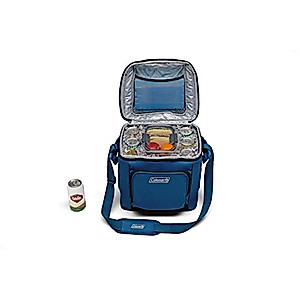 Coleman Chiller Series Insulated Portable Soft Cooler, Leak-Proof 30 Can Capacity Ice Cooler with Ice Retention