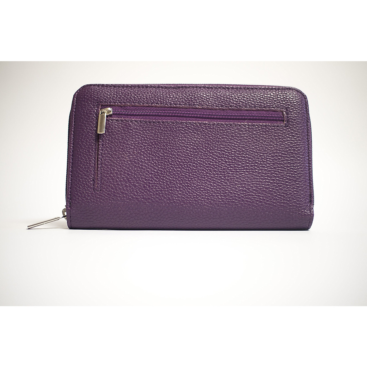 Savvycents Cash Budgeting Wallet (Purple), Zip Around, Accordion File System, Wristlet Strap, Women's Wallet
