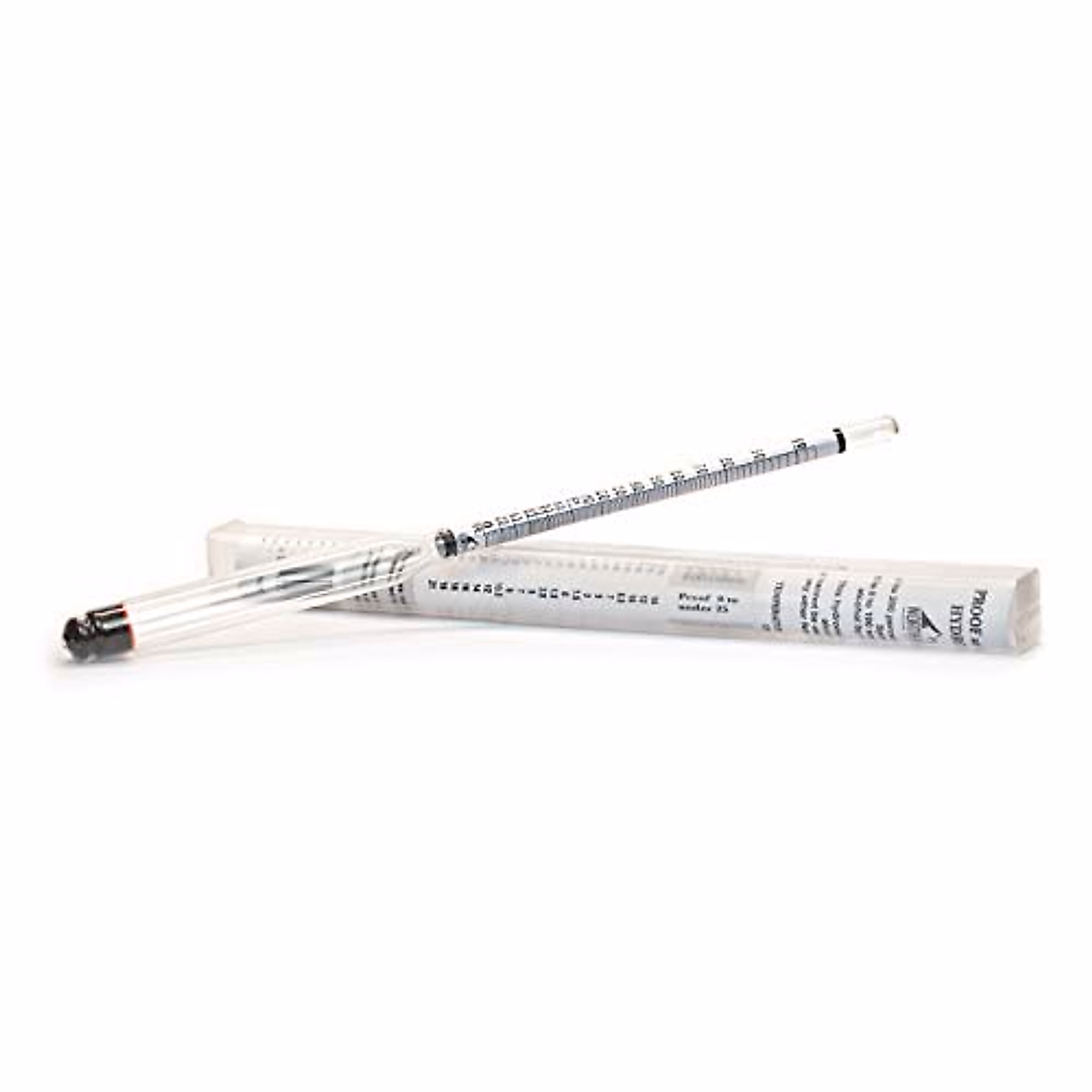 North Mountain Supply Premium Glass Proof & Tralle Hydrometer Alcoholmeter - Made in France - Lead & Mercury Free