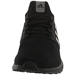 adidas Men's Ultraboost 1.0 Running Shoe, Black/White/Beam Green, 11