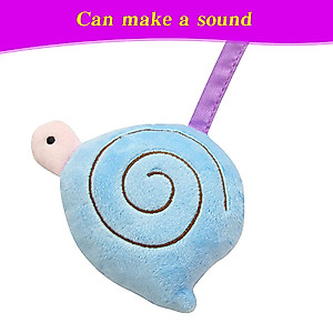 Caterbee Travel Arch Bassinet Toys for Baby Hanging on Stroller, Crib & Pram. Activity Toy bar for Baby Bouncer(Purle)