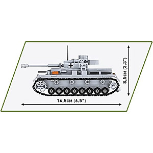COBI Historical Collection World War II Panzer IV AUSF. G Tank