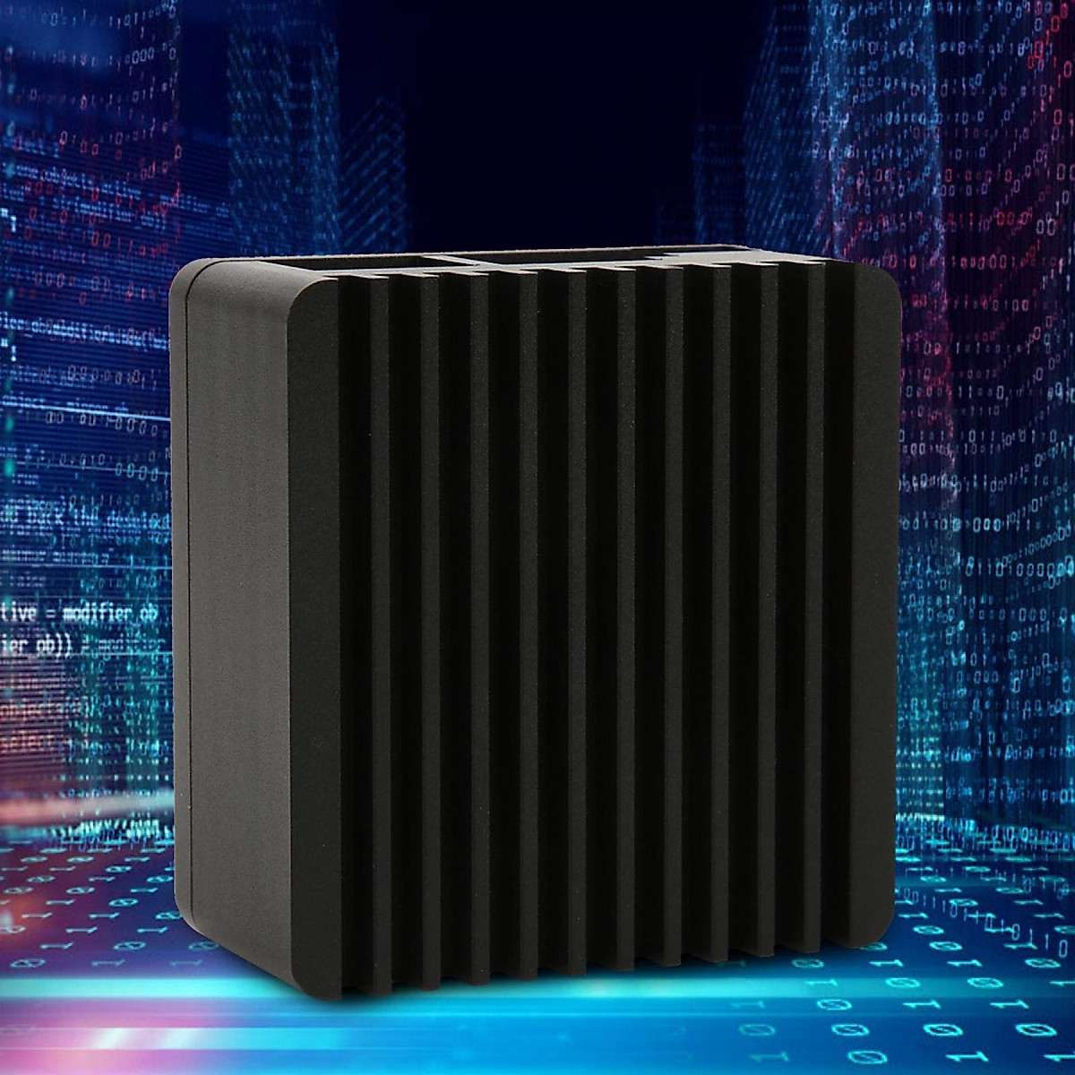 Heat Dissipation Case, Motherboard Protective Shell Accessories Aluminum Alloy Outer Casing Fit Mounting Accessories with Screwdriver, 4Pcs Screws for NanoPi R1S R2S