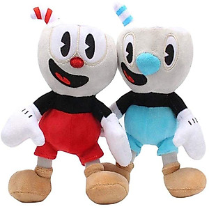Fowreny 2pcs Game Doll Toys Adventure Soft Stuffed Plush for Kids Birthday Gift