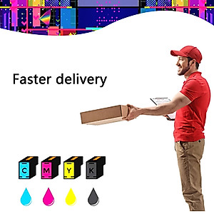 206A Black Magenta Toner Cartridge Compatible for HP Color Pro MFP M283fdw M283cdw M283 M255 M255dw M282nw Compatible with Original Toner Cartridge 206X W2113A