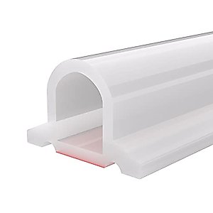 Duzzy 67 Inch Collapsible Shower Threshold Water Dam, Ideal for Wheelchair Accessible, Suitable for Accessibility ADA Handicap Showers