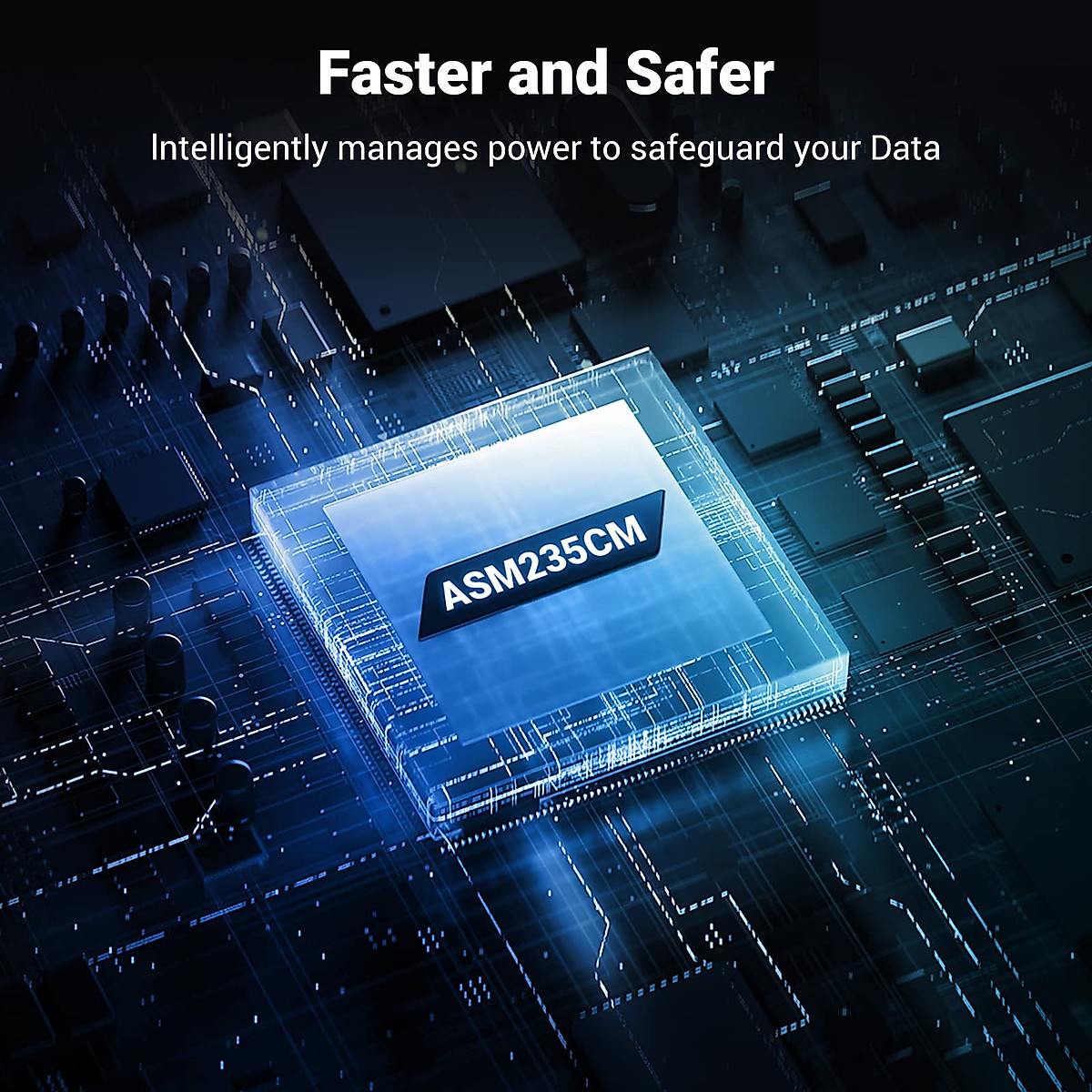 UGREEN 2.5" Hard Drive Enclosure USB C 3.1 Gen 2 to SATA III 6Gbps for SSD HDD 9.5 7mm External Hard Drive Disk Case with UASP Compatible with WD Seagate Toshiba Samsung Hitachi PS4 Xbox Router