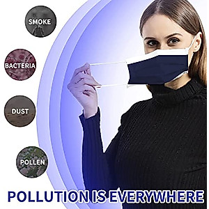 50Pack blue comfortable come with independent package boxes