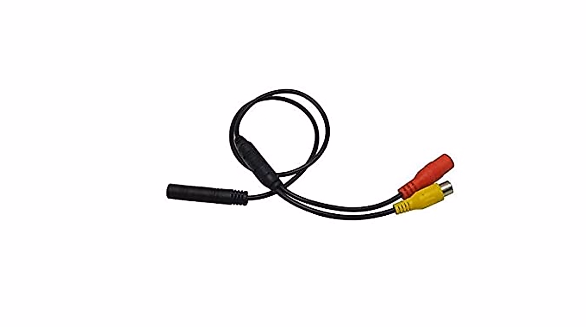 AN81 - RULGS 1PC Car Backup Reverse Camera 4-Pin Male to CVBS RCA ...