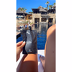 BellFlask - 15 oz. Flask, Patented, Flexible, Metal-Free, Reusuable, Plastic, BPA-Free with Carabiner Clip and Filling Funnel