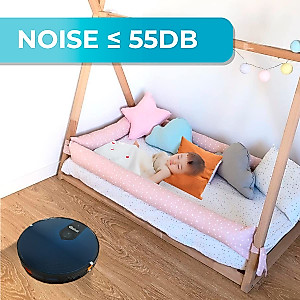 GLOBAL ELECTRONICS Robot Vacuum Cleaner, Wi-Fi, Personalized Cleaning Recommendations, Compatible with Alexa, Good for Pet Hair, Self-Charging, Robotic Vacuum Cleaner for Hardfloor and Carpet Cleaner